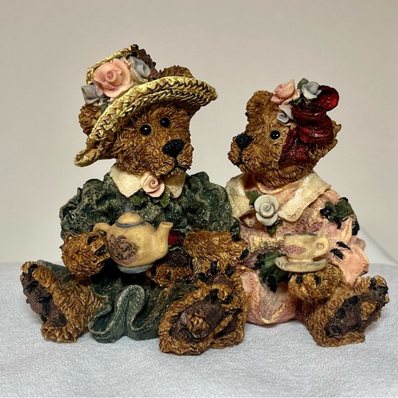 Art | Boyds Bears Friends Collection Emma Baileyafternoon Tea 1995 ...